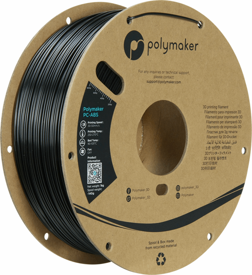 Polymaker PC-ABS Filament – 1KG Premium PC/ABS Blend – ZK Print